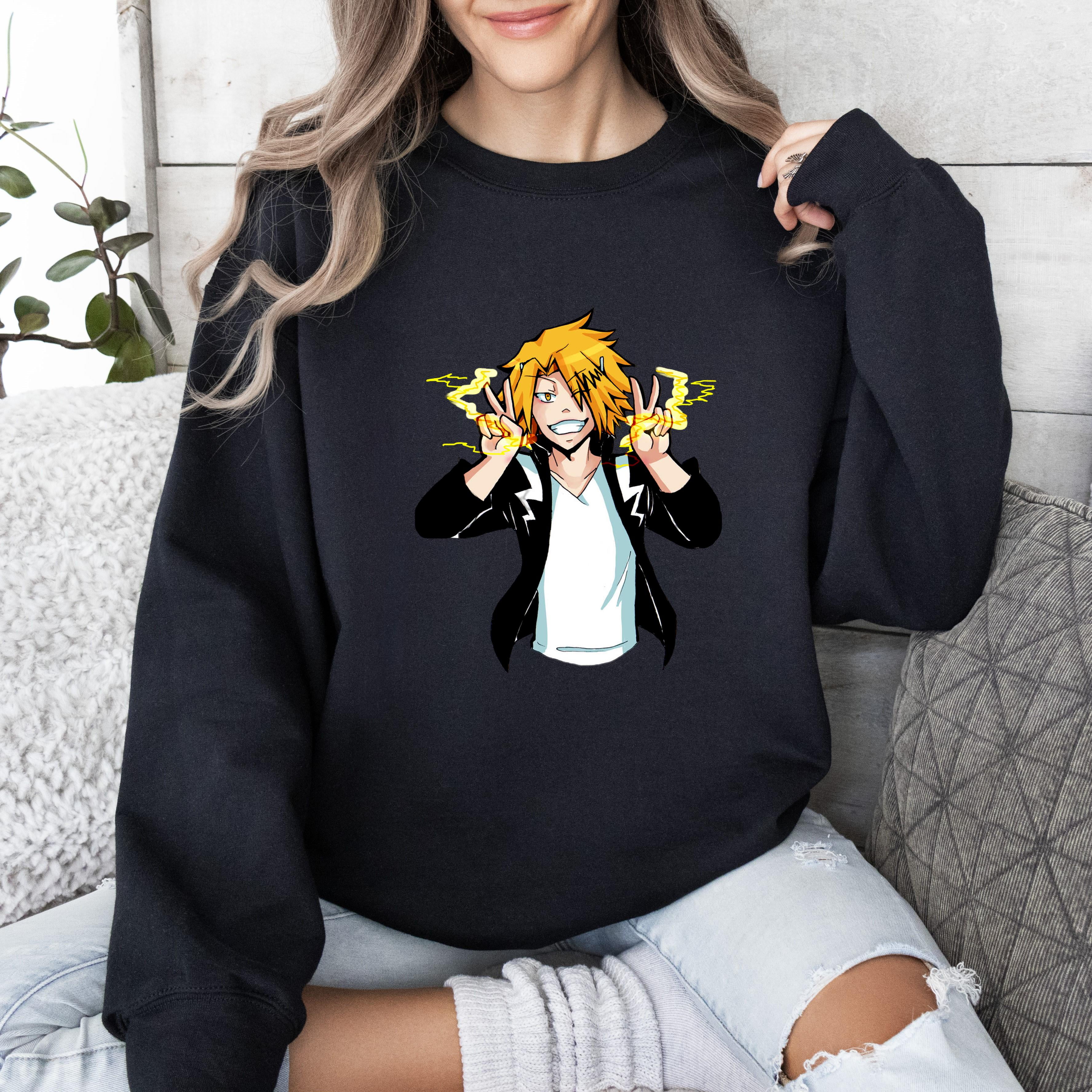 Denki Kaminari My Hero Academia MHA Sweatshirt, for men & women, up to ...