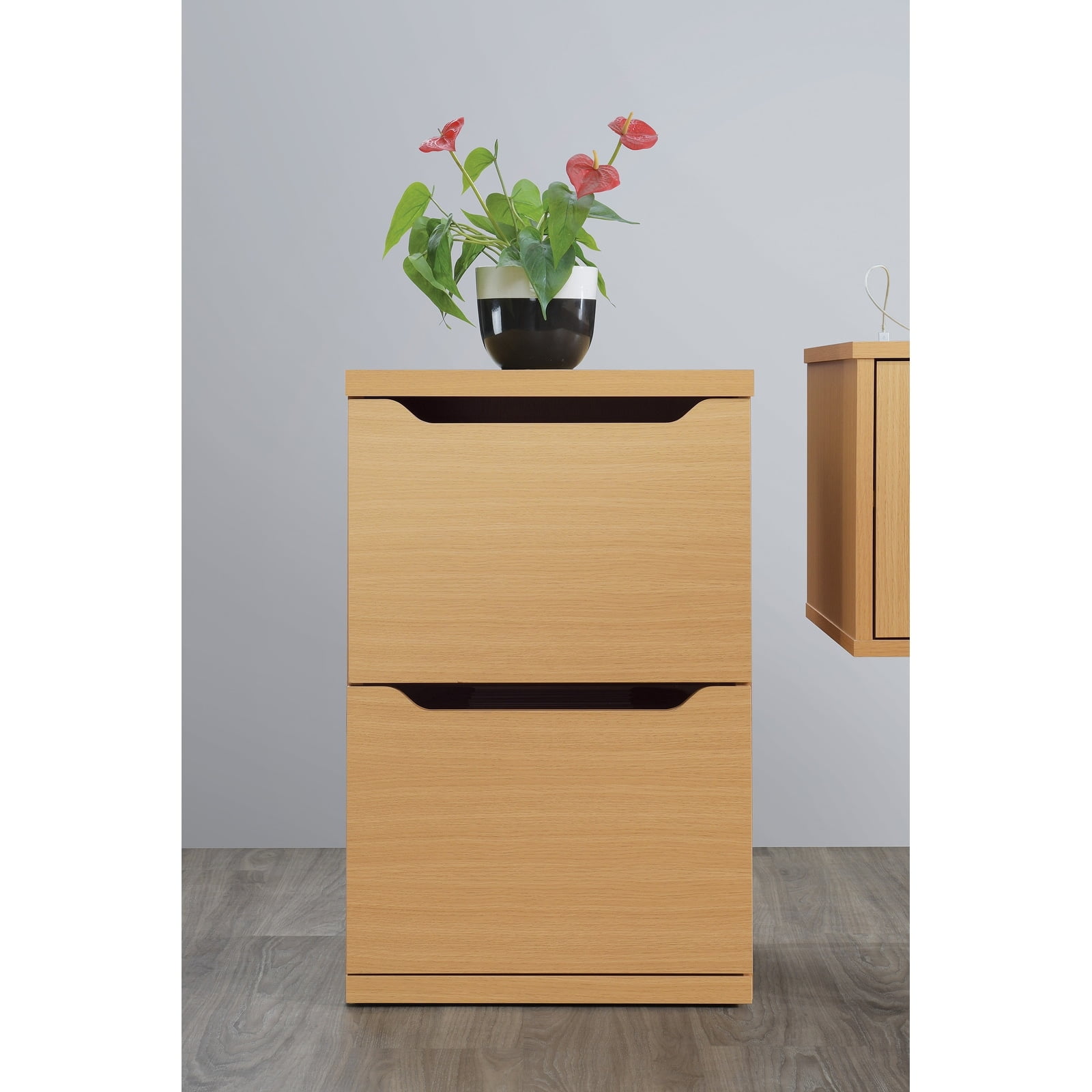 Denmark 2-Drawer Engineered Wood Vertical File with Lockdowel in ...