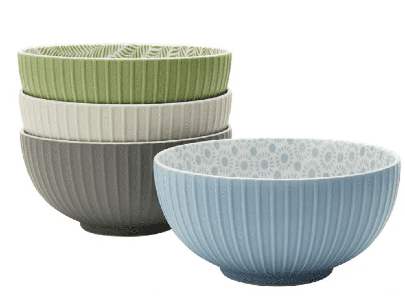 Denmark 4-piece All-Purpose Porcelain Bowl Set - Walmart.com
