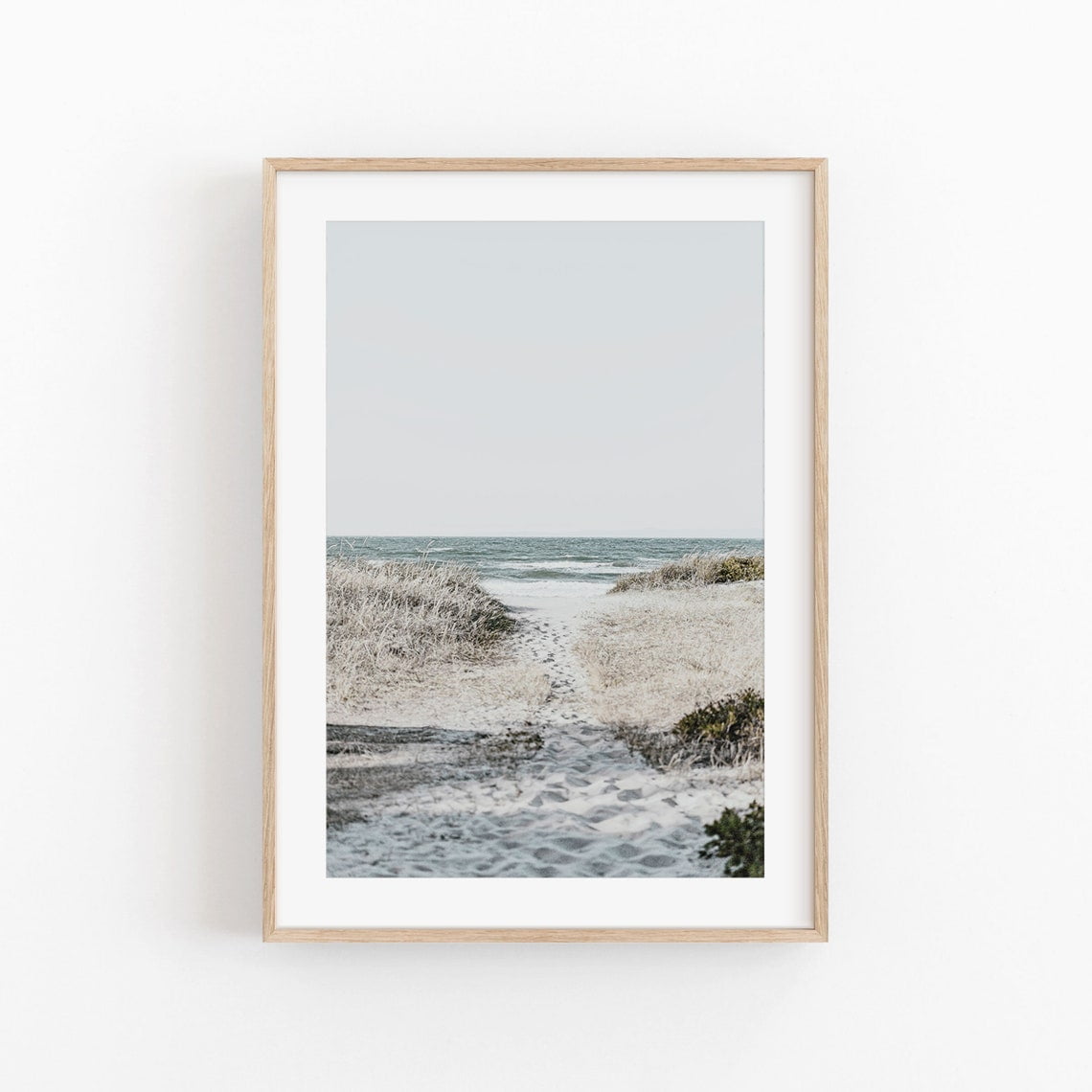 Denmark Poster, Scandinavian Poster, Baltic Beach Print, Travel Art ...