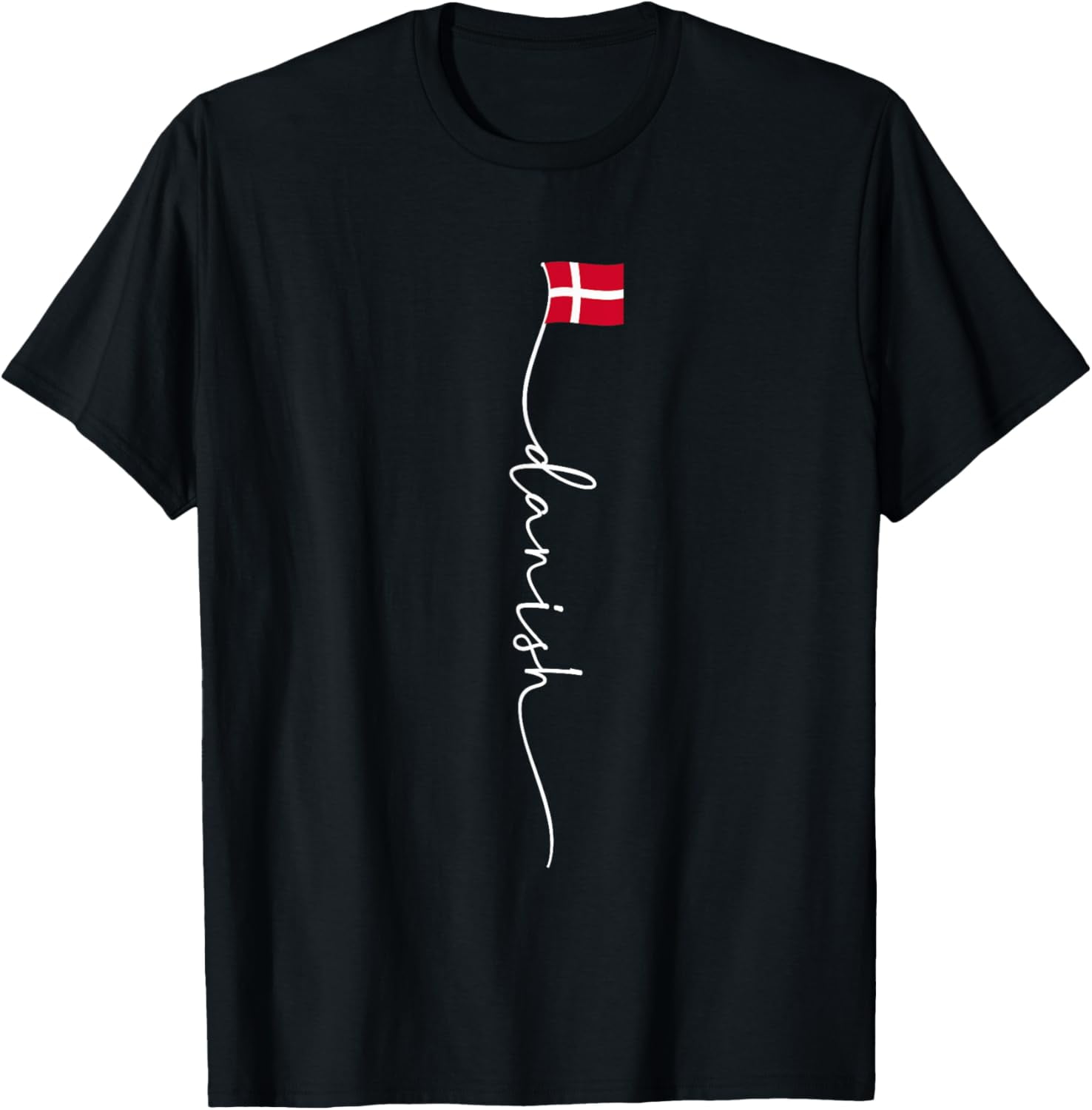 Denmark Signature Danish Flag T-Shirt - Walmart.com