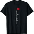Denmark Signature Danish Flag T-Shirt - Walmart.com