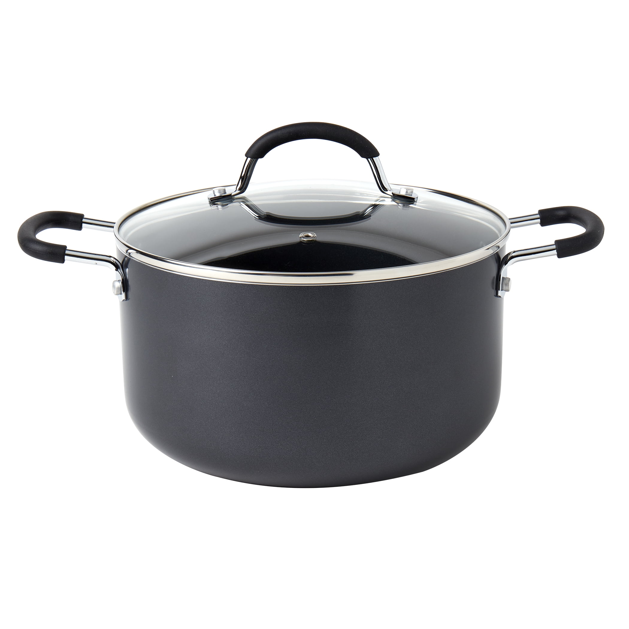 Denmark Tools for Cooks 6 Quart Dutch Oven with Glass Lid, Nonstick ...