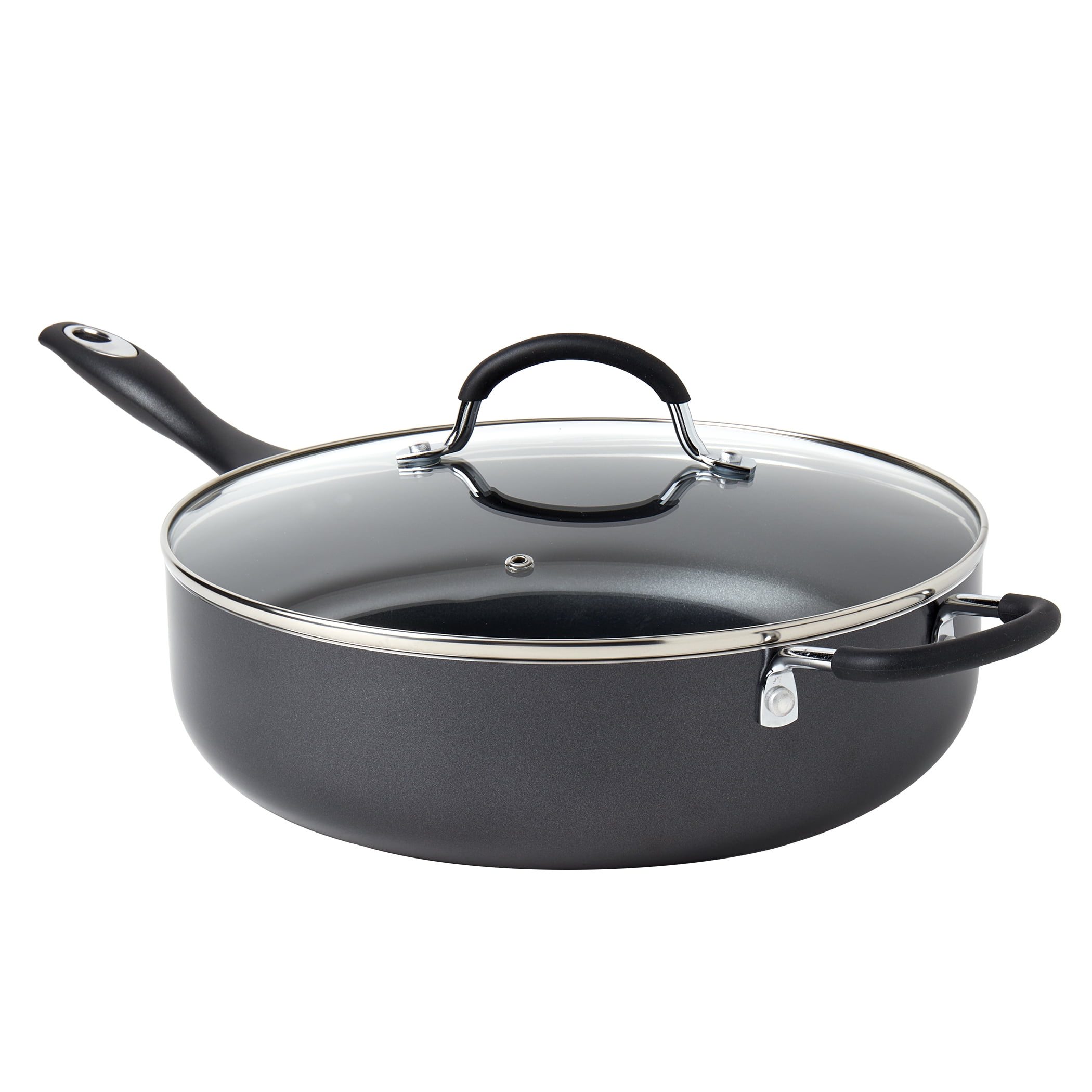 Denmark Tools for Cooks 6 Quart Jumbo Cooker with Glass Lid, Nonstick ...