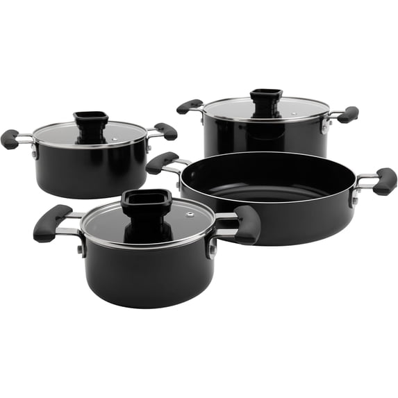 Denmark Tools for Cooks 7 Piece Ceramic Nonstick Aluminum Nesting ...