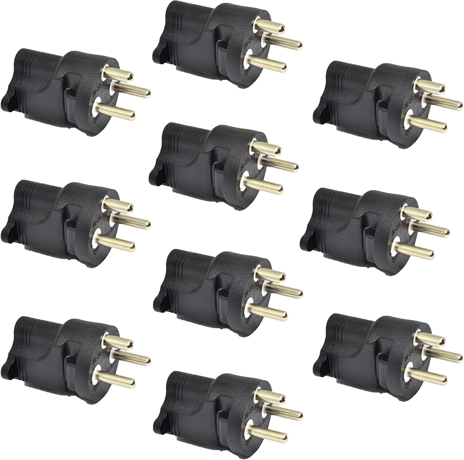 Denmark Travel Power Plug Adapter Accepts NEMA 5-15R - Certified ...