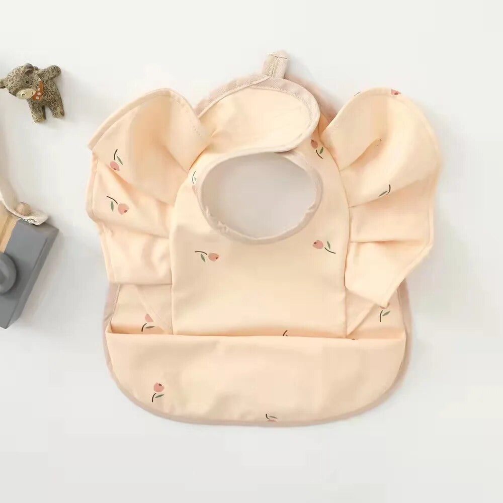 Denmark's New Design Angel Wings Bib Waterproof Baby Feeding Bibs ...