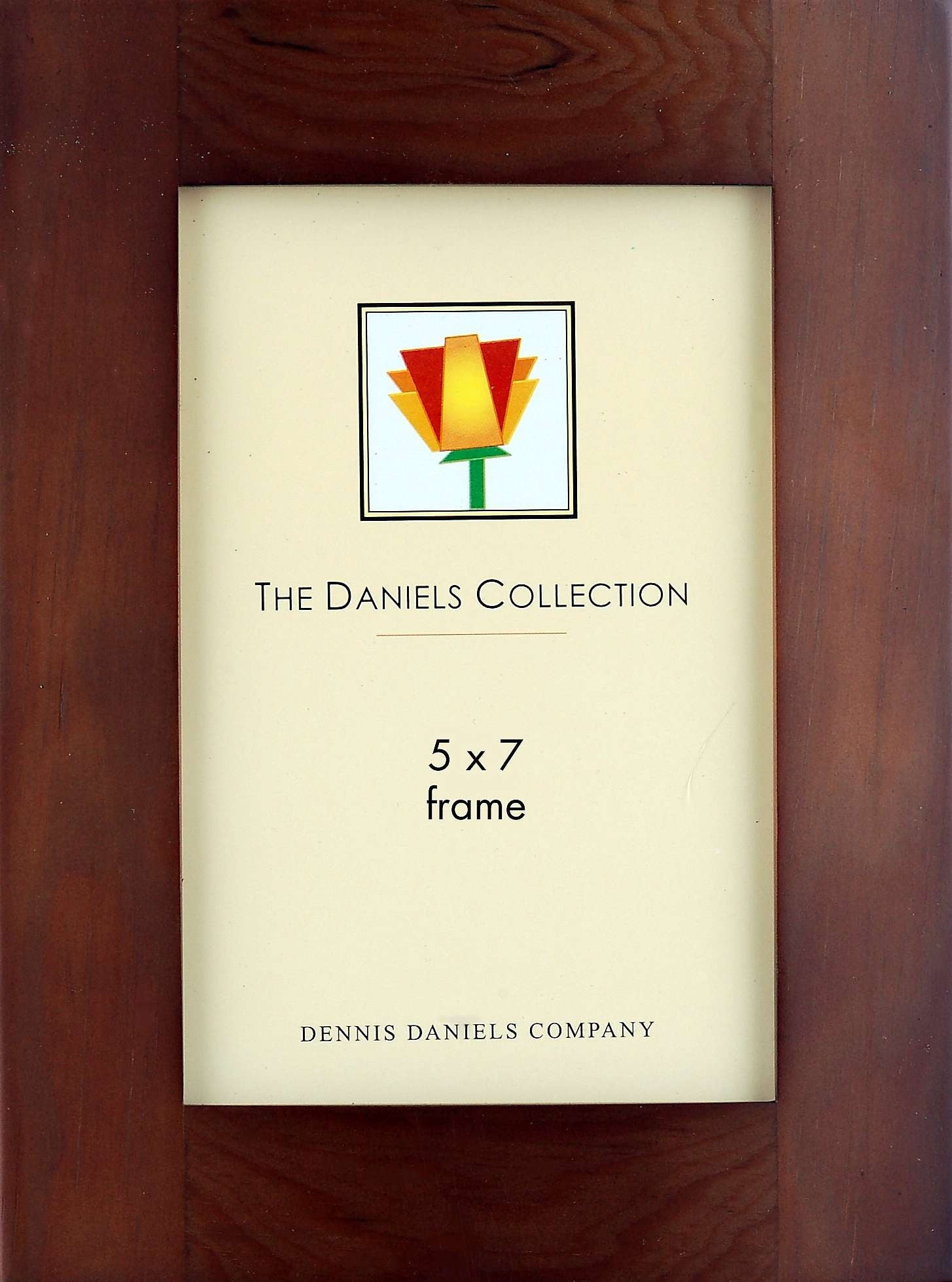 Dennis Daniels W4605CN 5 x 7 in. Curve Molding Frame - Chestnut ...