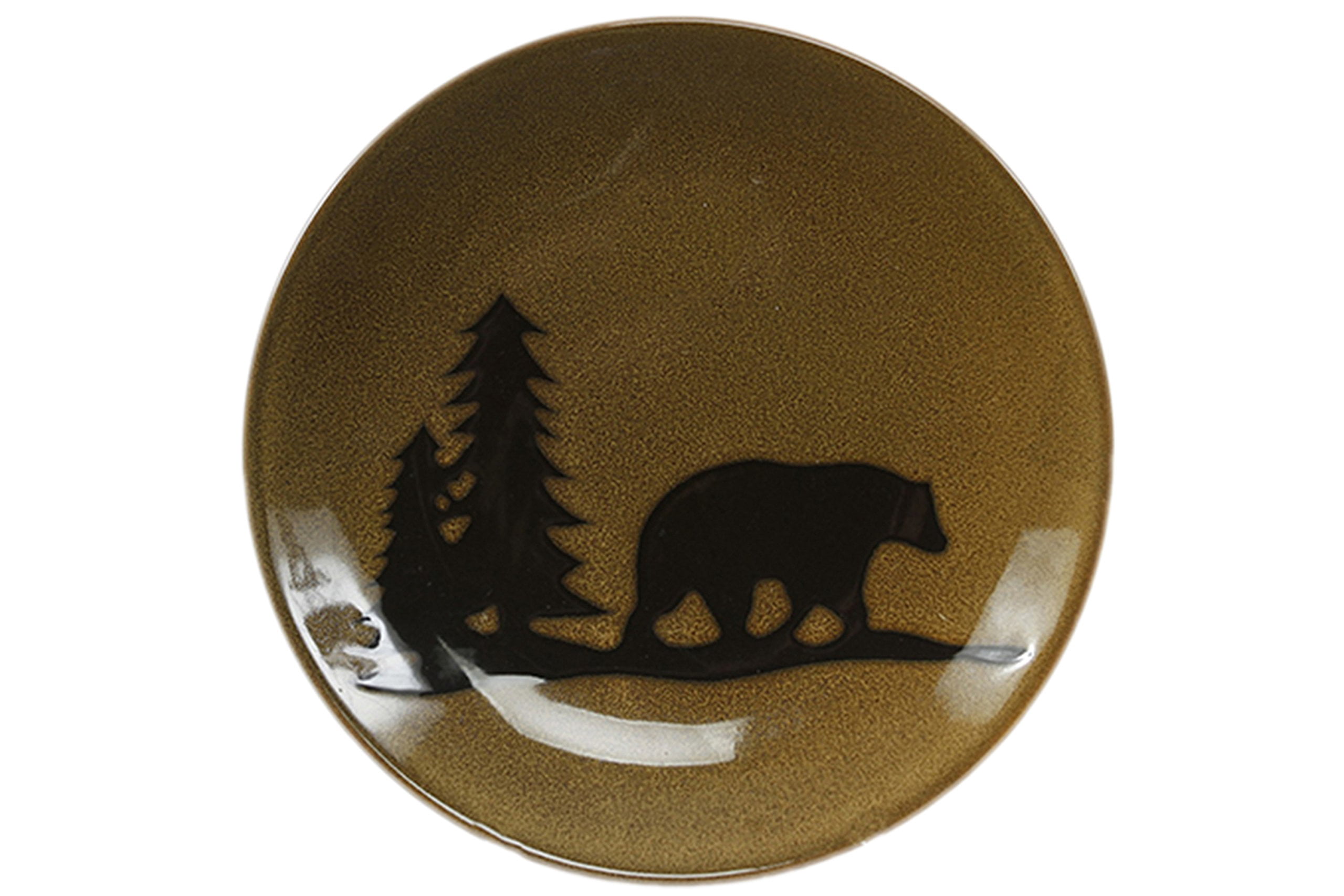 Dennis East 25661 - Stoneware Bear Dinner Plate Size: 11"dia Kitchen ...