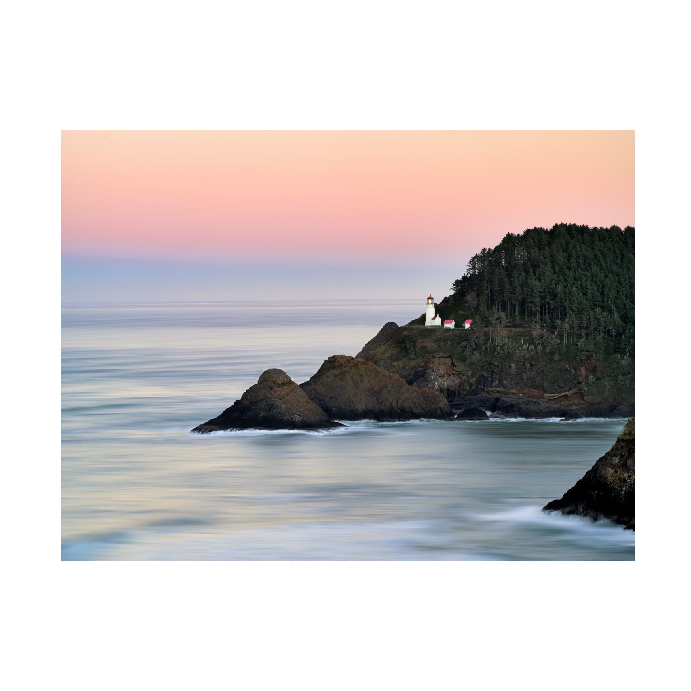 Dennis Frates 'Lighthouse 12' Canvas Art - Walmart.com