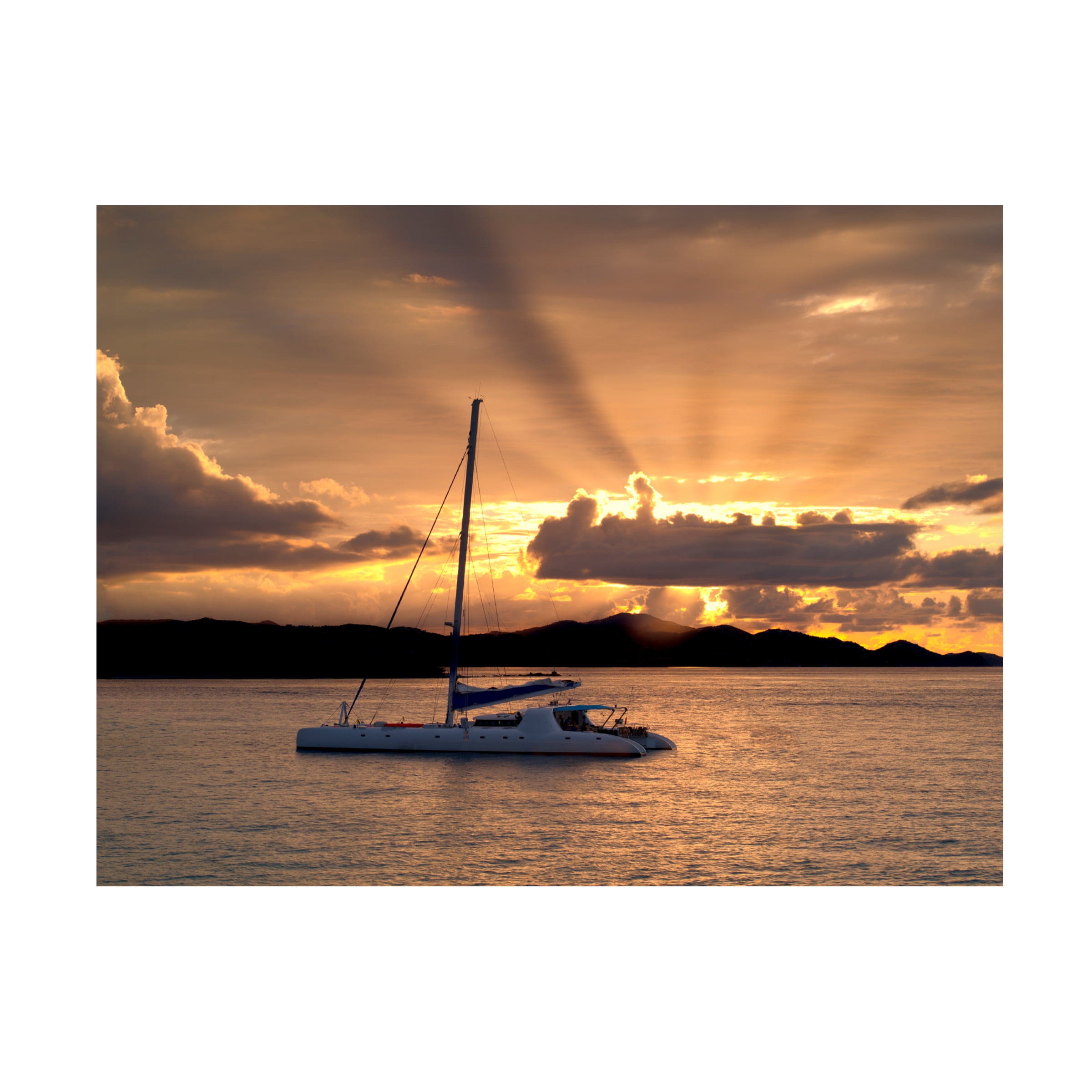 Dennis Frates 'Sailboats 1' Canvas Art - Walmart.com