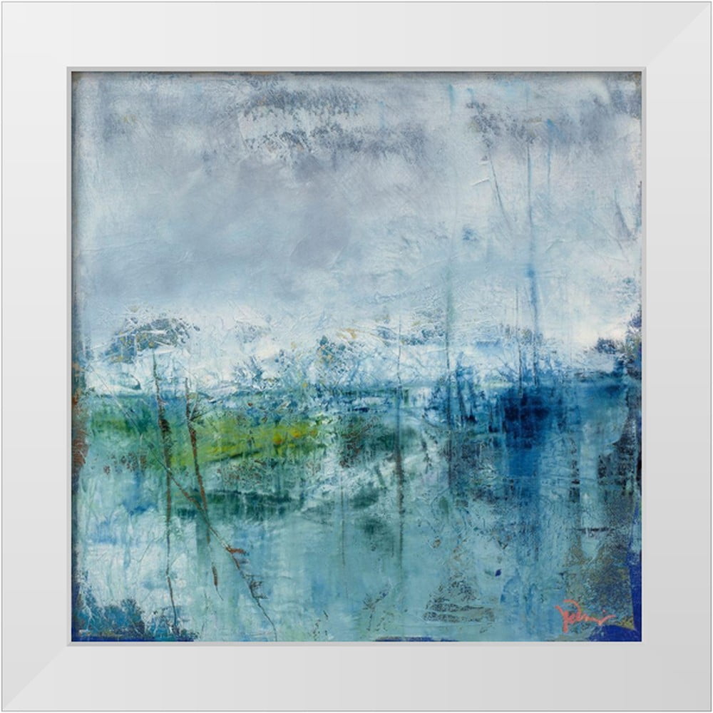 Dennis, Patrick 15x15 White Modern Wood Framed Museum Art Print Titled ...