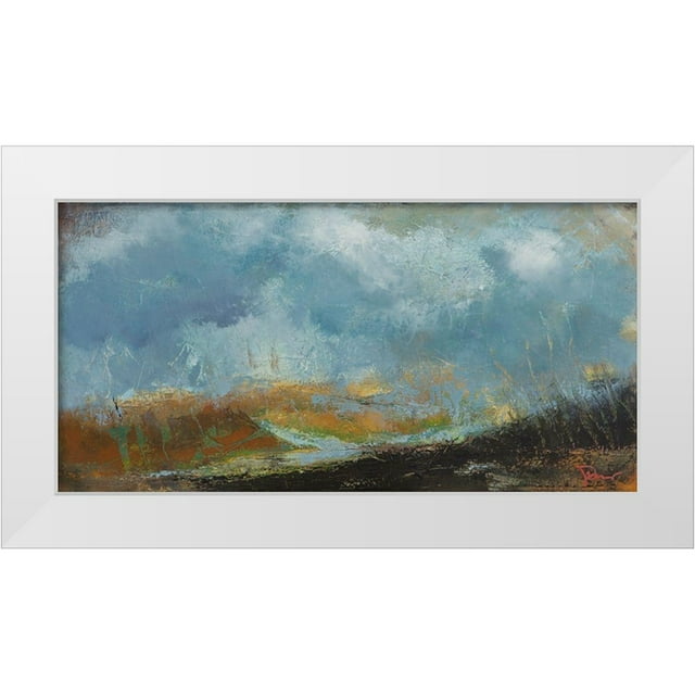 Dennis, Patrick 18x11 White Modern Wood Framed Museum Art Print Titled ...