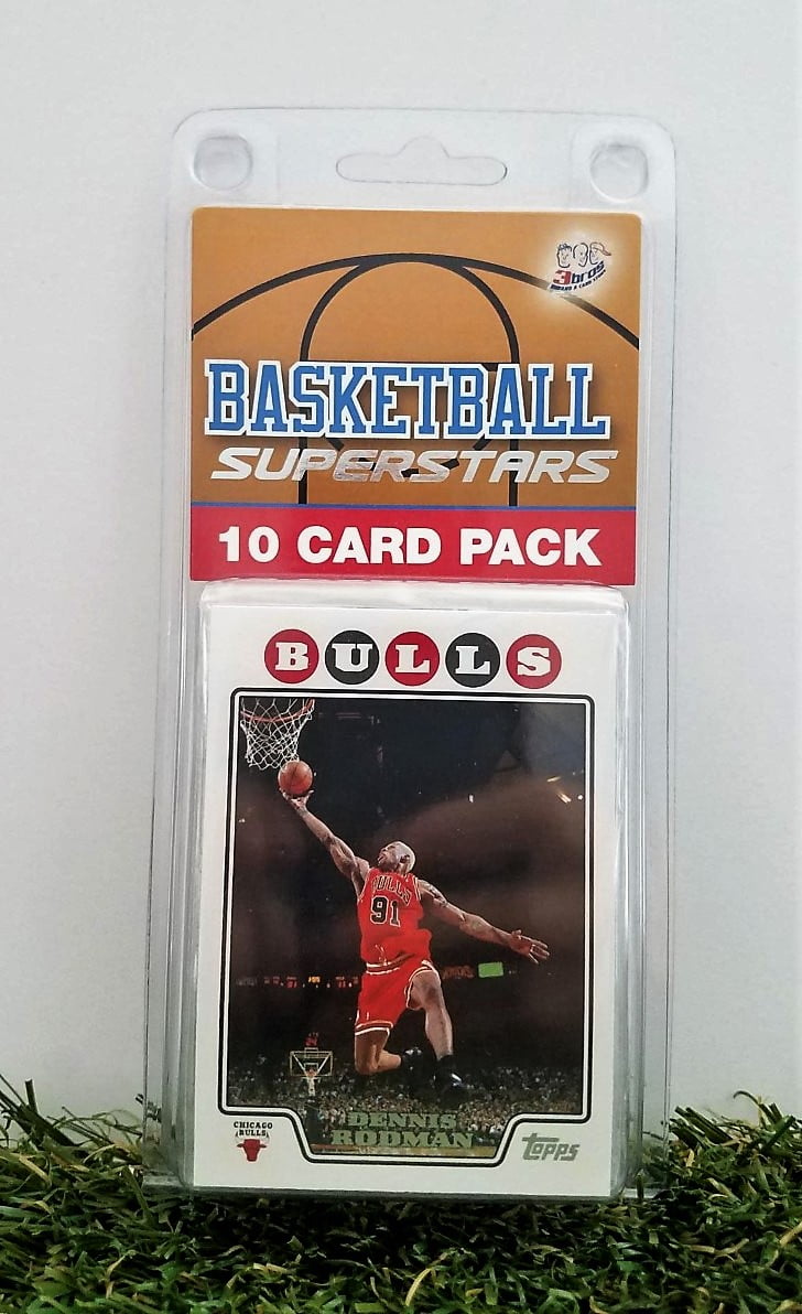 Dennis Rodman- (10) Card Pack NBA Basketball Superstar Rodman Starter ...