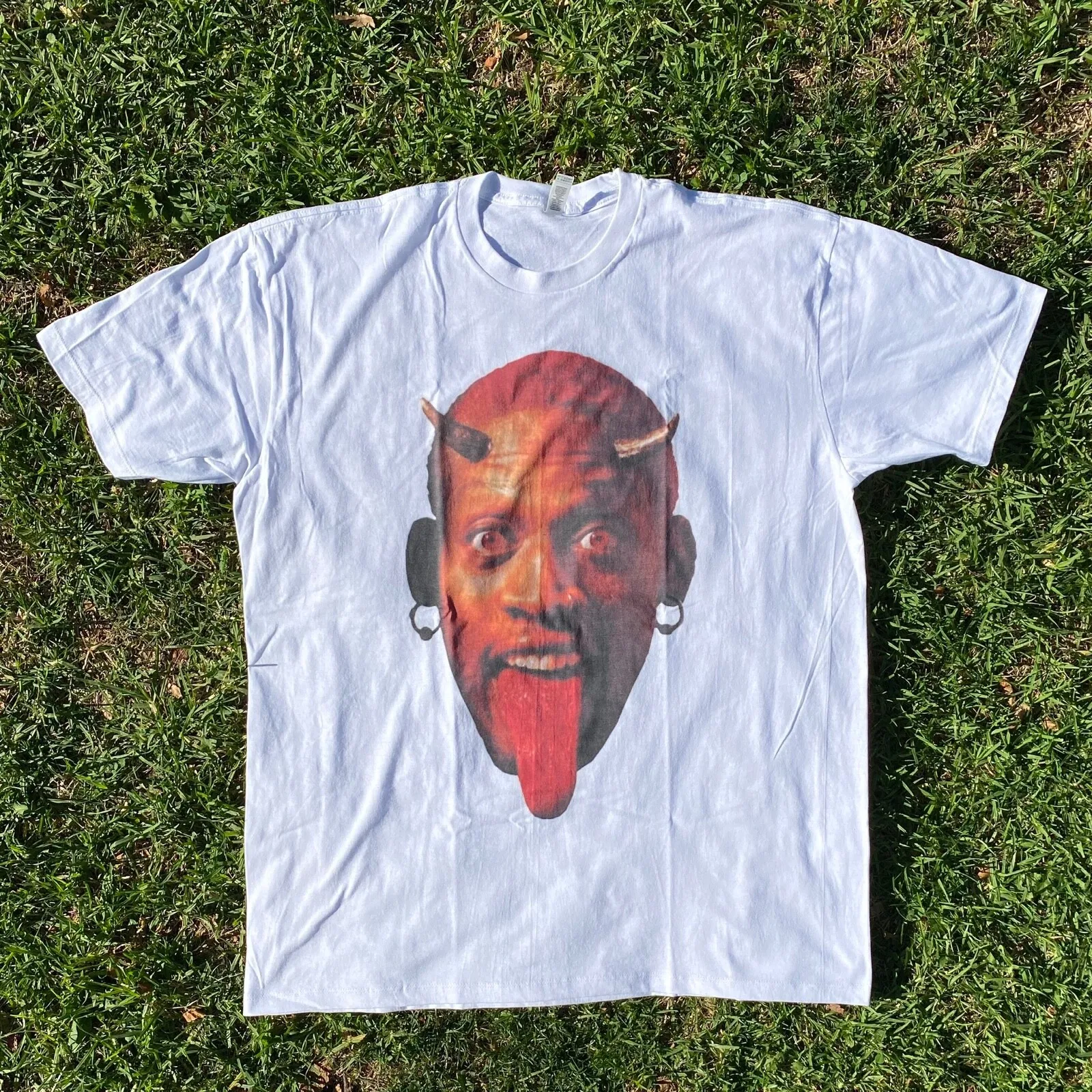 Dennis Rodman Graphic T-shirt Vintage 90s Basketball Dennis Rodman ...