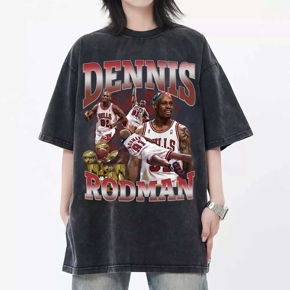 Dennis Rodman Limited Basketball Bootleg Tee Vintage 90s Graphic Shirts ...