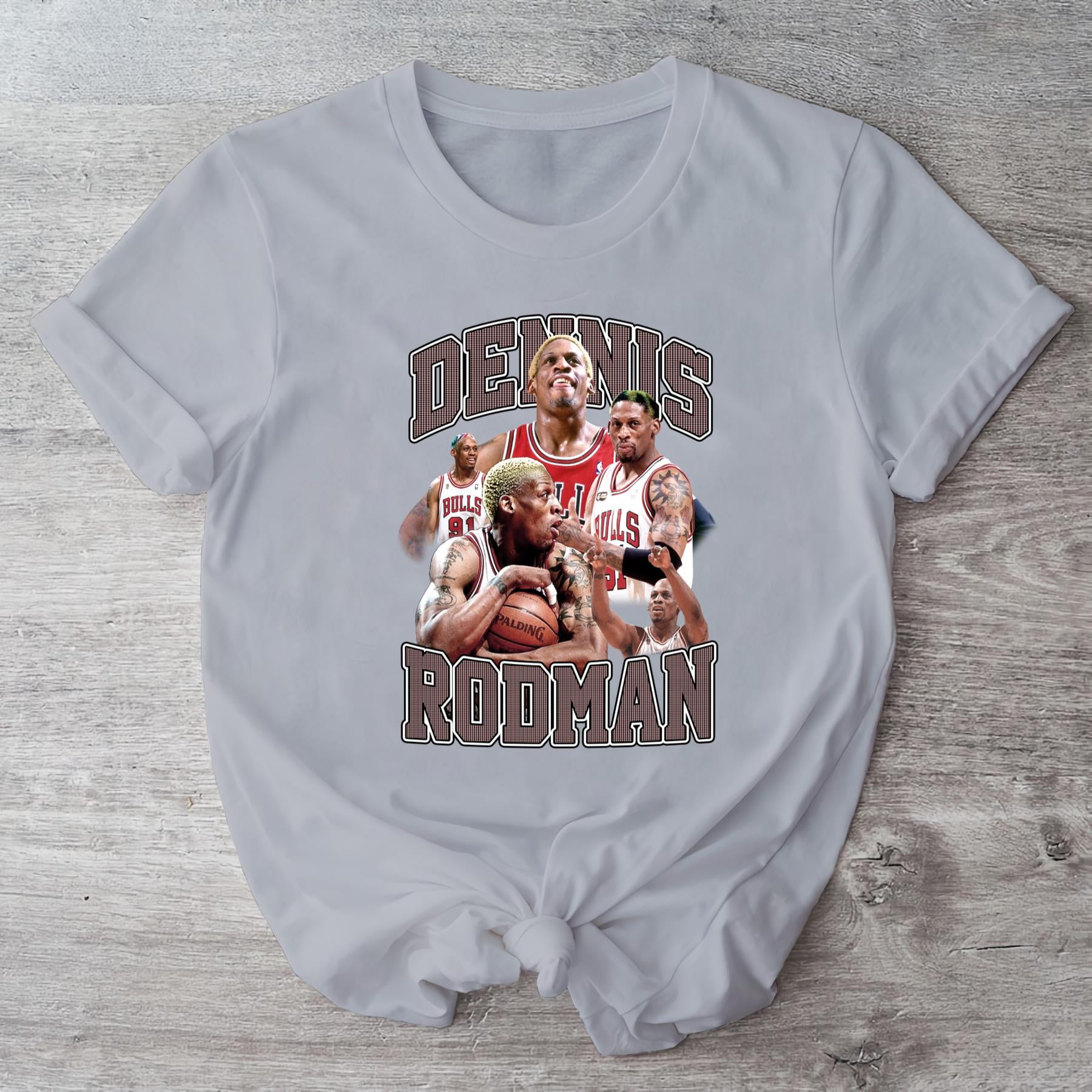 Dennis Rodman Retro Basketball Graphic T-shirt S-XXL-TH2656 - Walmart.com