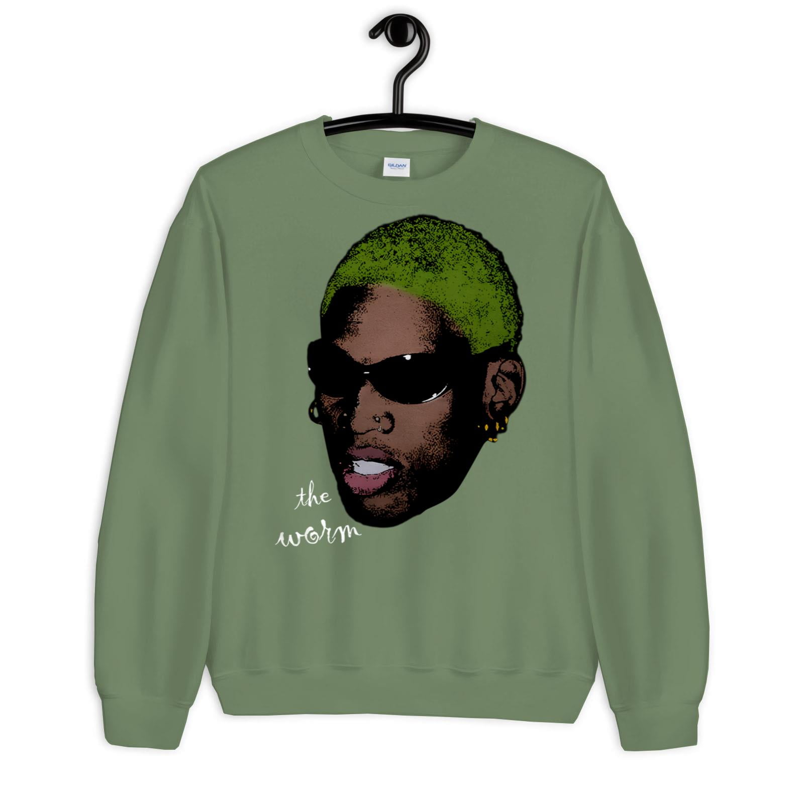 Dennis Rodman T-Shirt - 90s Graphic T-Shirt - The Worm Rodzilla T-Shirt ...