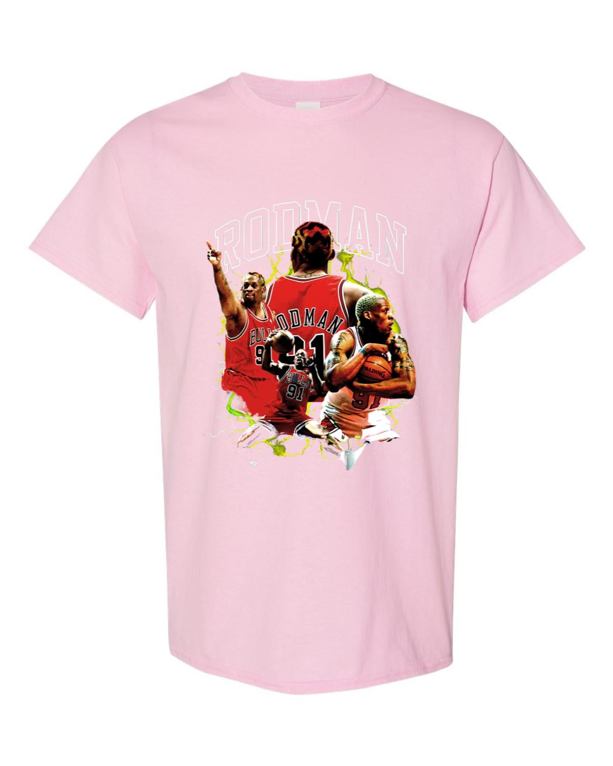 Dennis Rodman T-Shirt Classic 90s Bootleg Basketball Design, for men ...