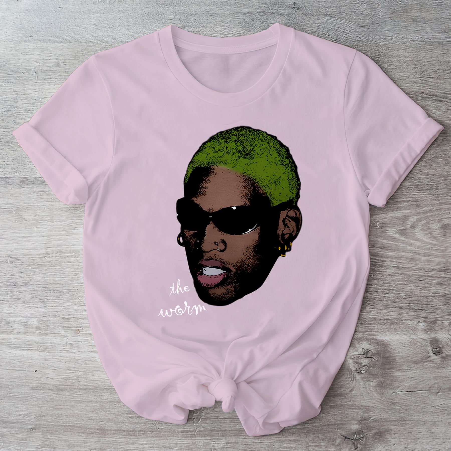 Dennis Rodman T-Shirt - Dennis Rodman 90s Graphic T-Shirt - The Worm ...