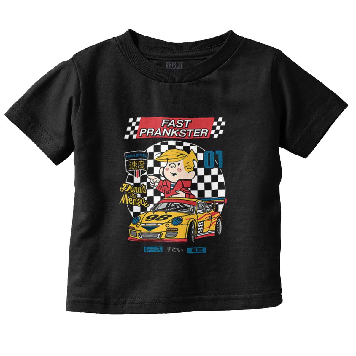 Dennis The Menace Fast Prankster Race Toddler Boy Girl T Shirt Infant ...