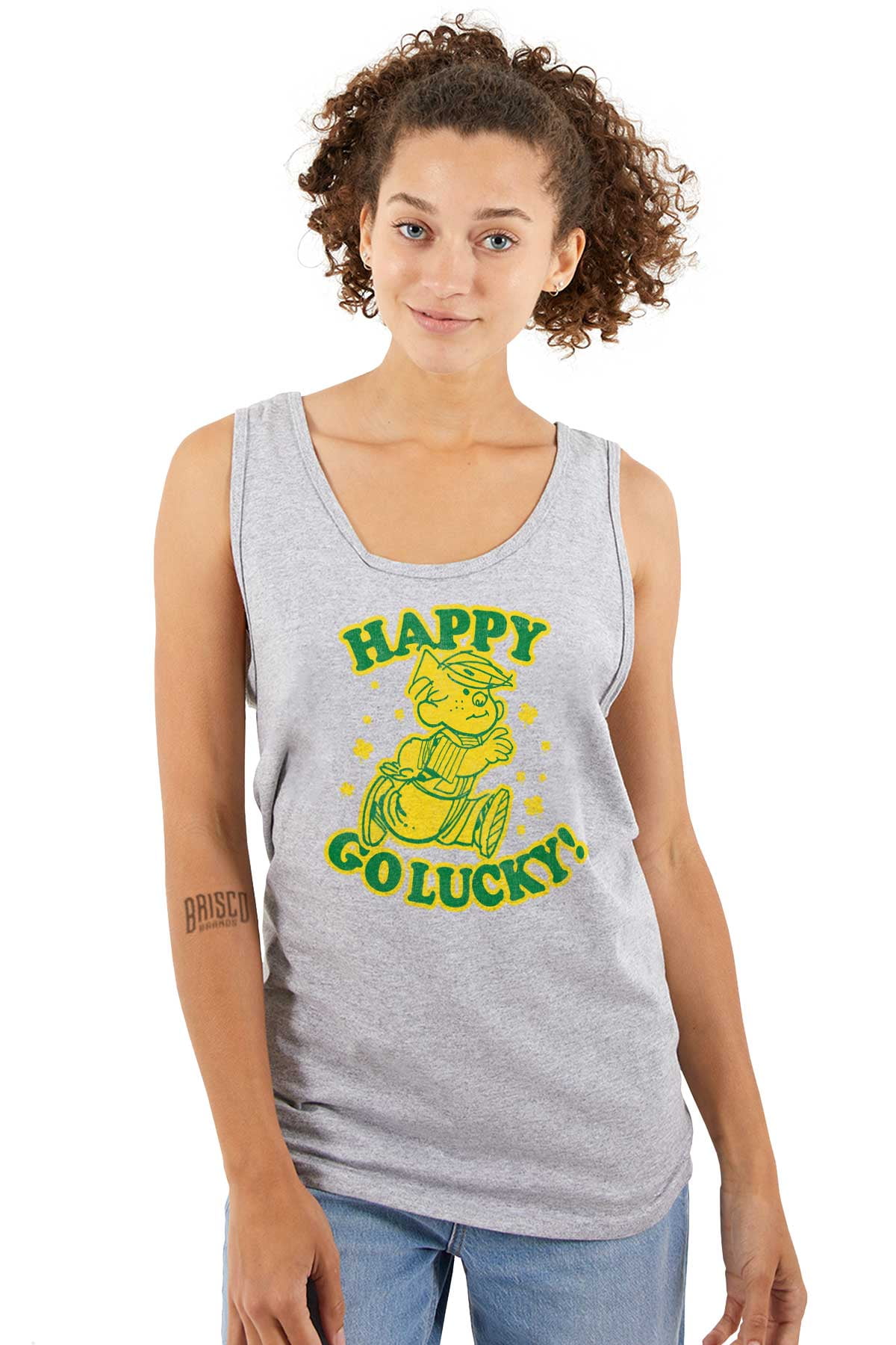 Dennis The Menace Happy Go Lucky Tank Top T Shirts Men Women Brisco ...