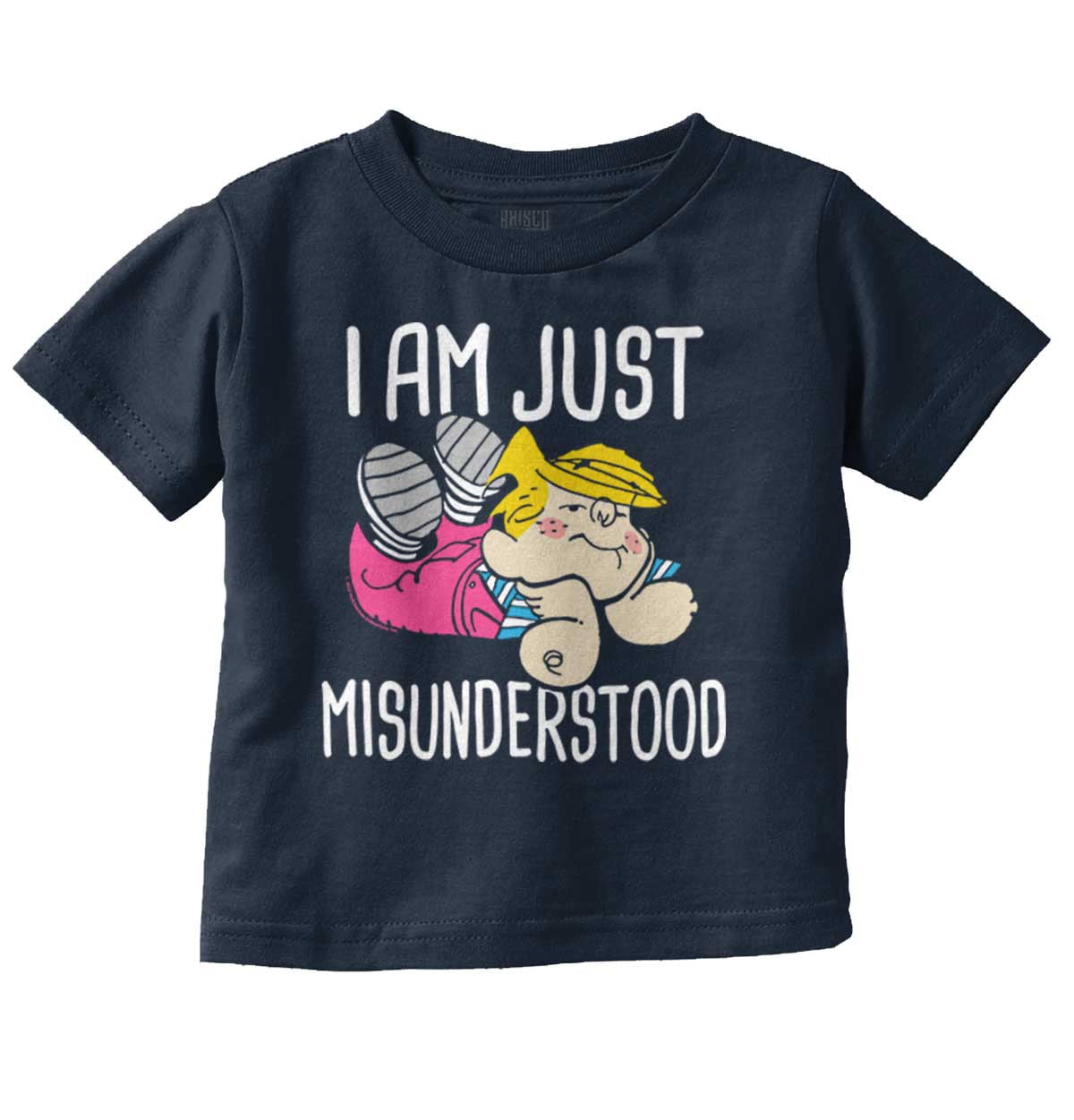 Dennis The Menace Just Misunderstood Toddler Boy Girl T Shirt Infant ...