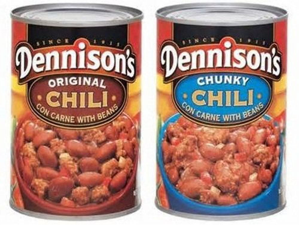 Dennison's® Original Chili & Chunky Chili Con Carne with Beans, 15oz ...