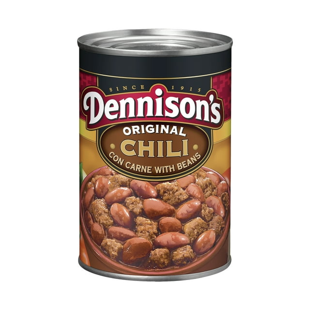 Dennison's Original Chili Con Carne with Beans, Canned Chili, 40 OZ ...