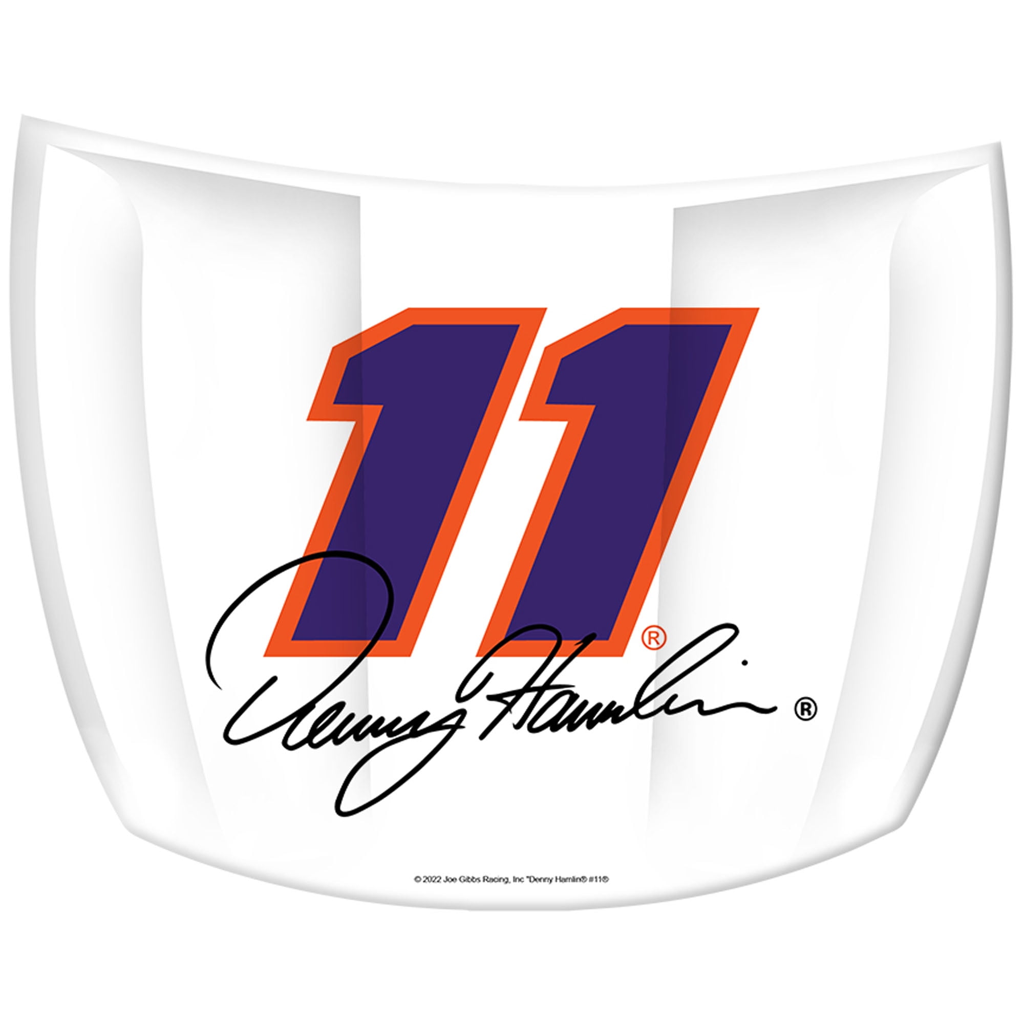 Denny Hamlin Signature Design 58" x 43" Car Hood Wall Sign - Walmart.com