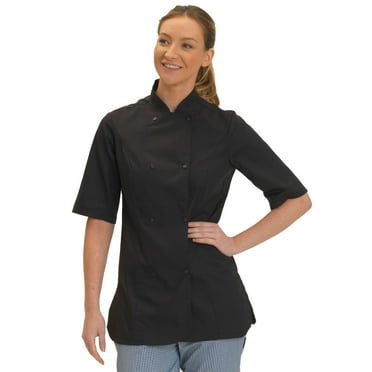 Red Kap Women's Ten Pearl Button Chef Coat - Walmart.com
