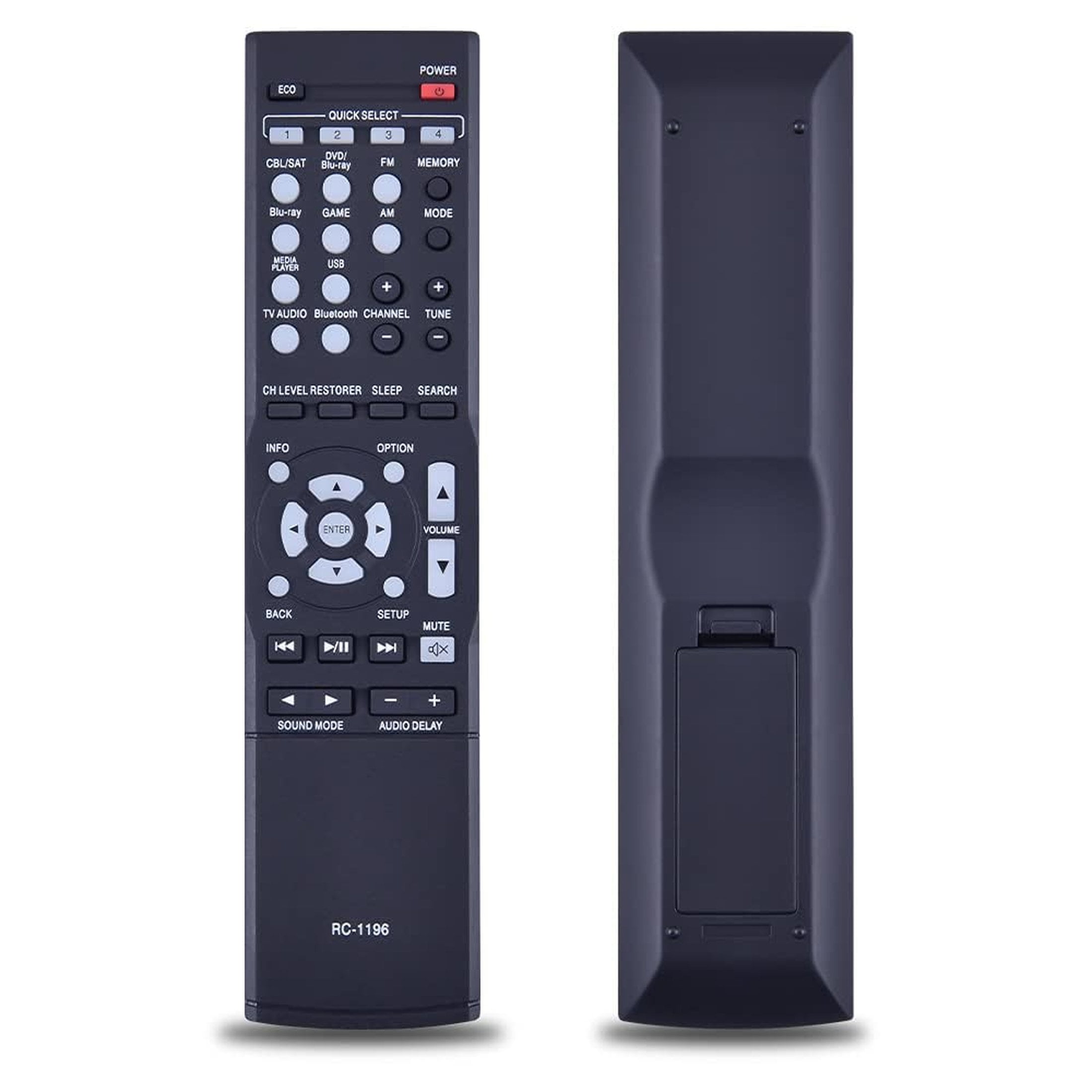 Denon AVR Remote Control Replacement RC-1196 for AV Receivers - Walmart.com