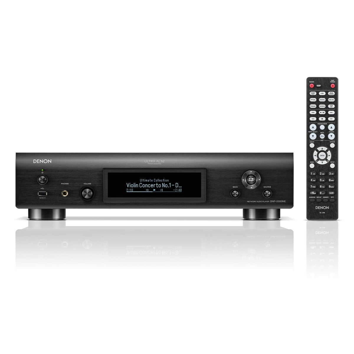 Denon DNP-2000NE Network Player with Ultra AL32 Processing and HEOS ...