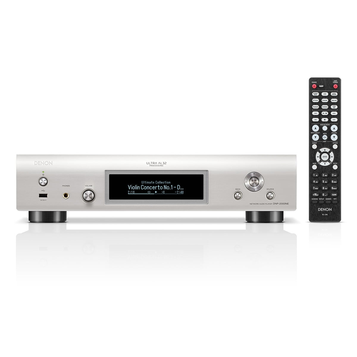 Denon DNP-2000NE Network Player with Ultra AL32 Processing and HEOS ...