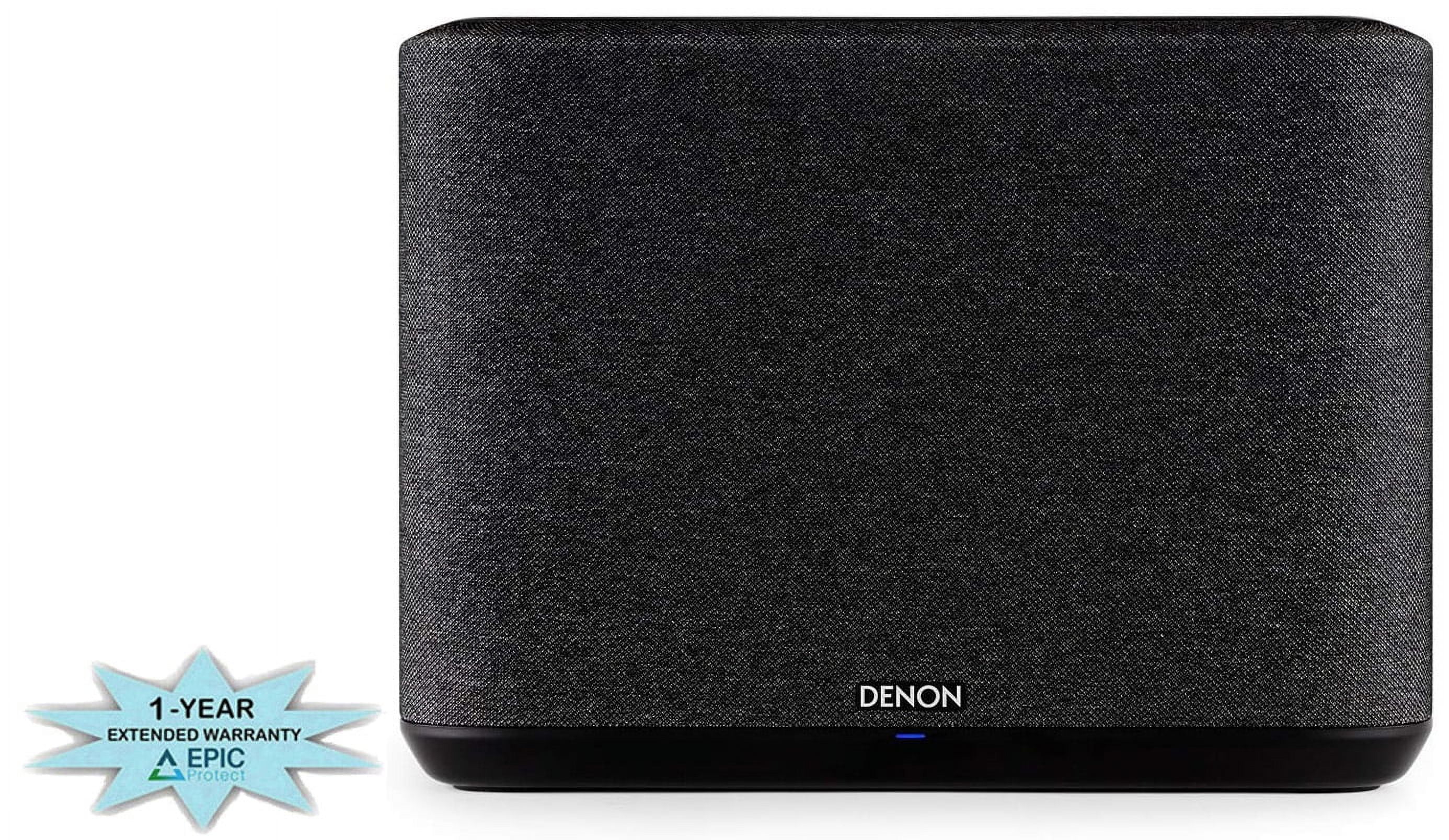 Denon Home 250 Black Built In Heos Wireless Bluetooth Speaker with an ...