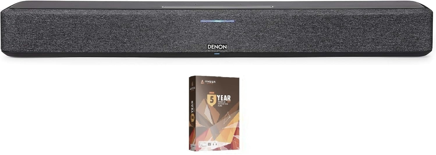 Denon Home SB-550 Black Built-In HEOS Wireless Bluetooth Sound Bar with ...