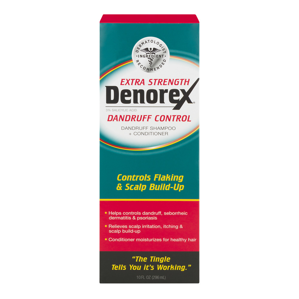 Denorex Dandruff Shampoo Conditioner, Maximum Strength 10 fl oz ...