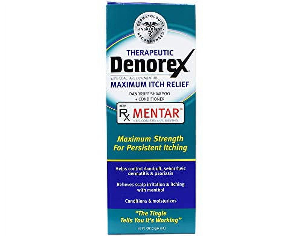 Denorex Therapeutic Itch Relief, Dandruff Shampoo Plus Conditioner ...