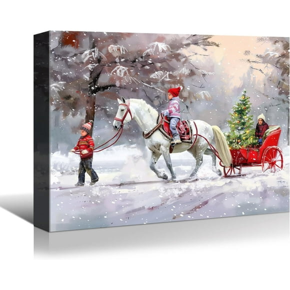 Santa Pictures Canvas