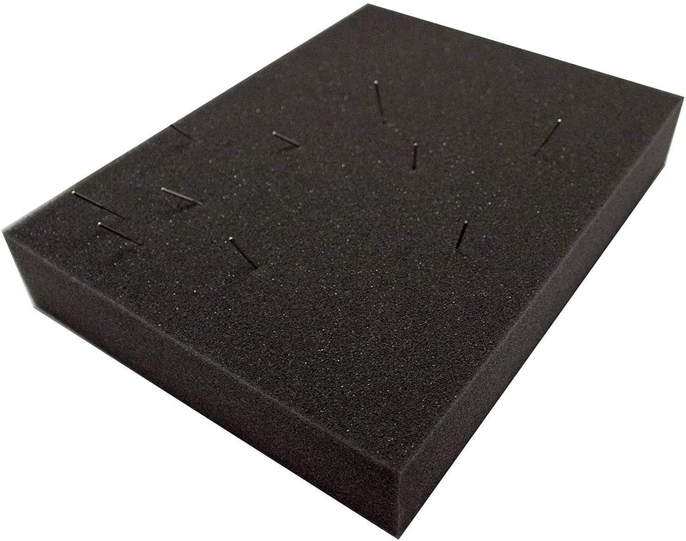 Dense Foam Polyureane Pad - 12" X 12" X 2", Charcoal - Walmart.com