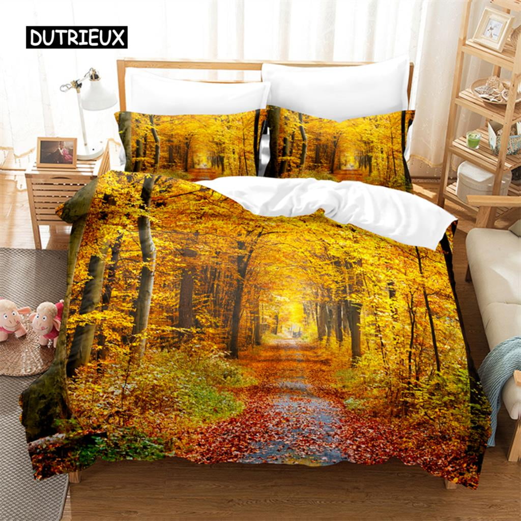 Dense Forest Bedding Set Duvet Cover Set 3d Bedding Digital Printing ...