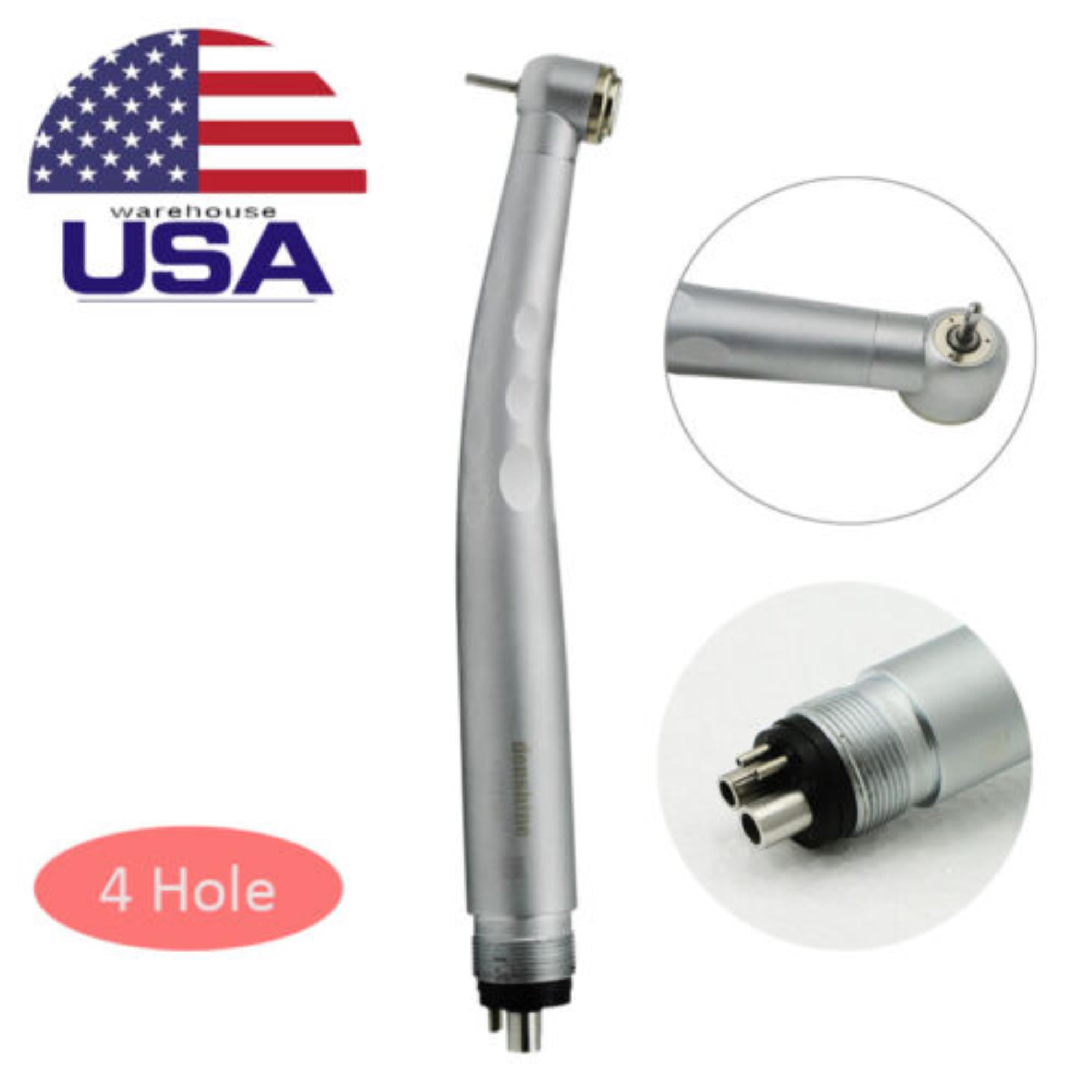 Denshine Dental High Speed Handpiece - 3-Way Spray, Push Button ...