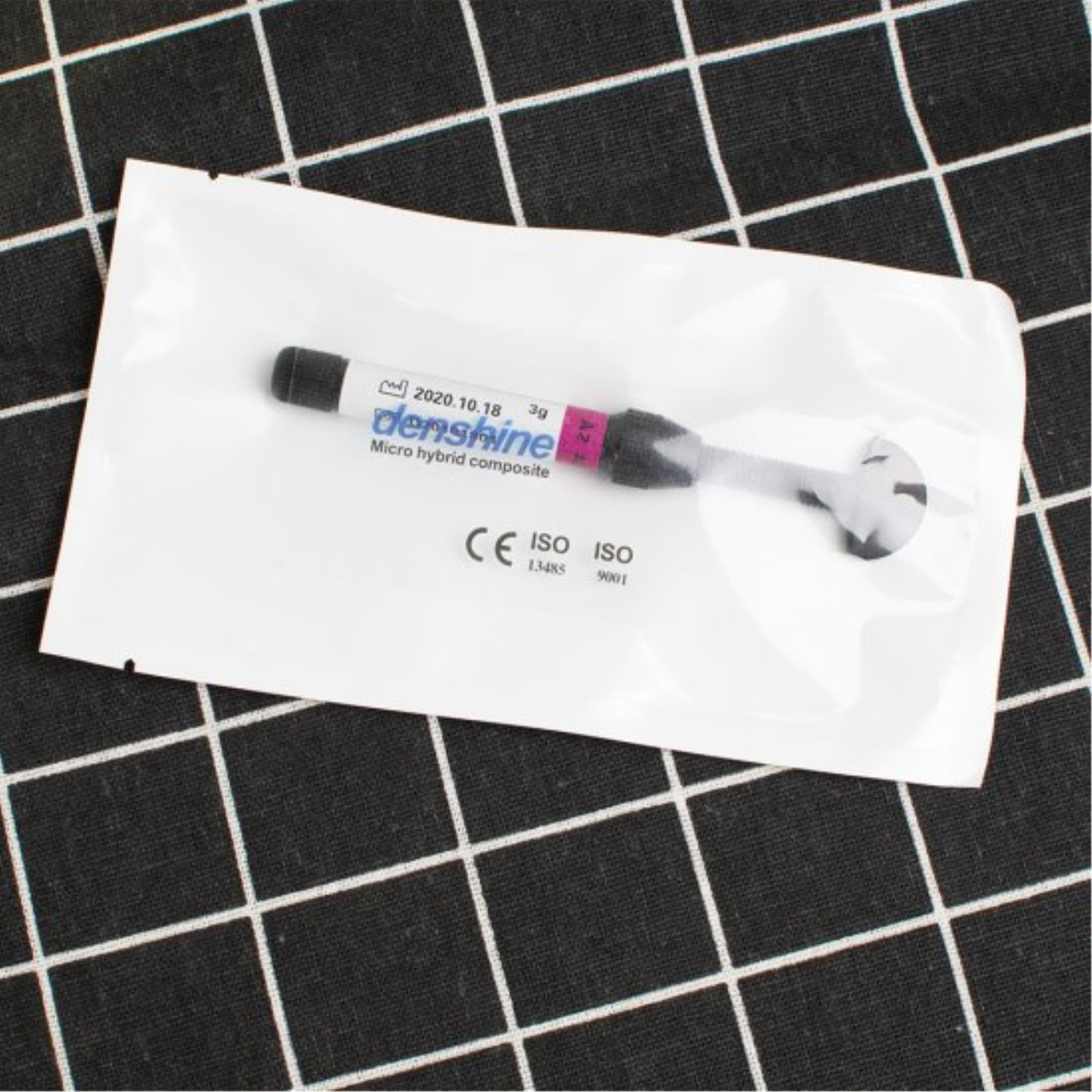 Denshine Light Cure Hybrid A2 Dental Composite Syringe - Restores Teeth ...