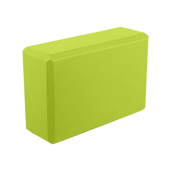 Density EVA Yoga Block for Poses and Stability - Extra Firm Weighted ...