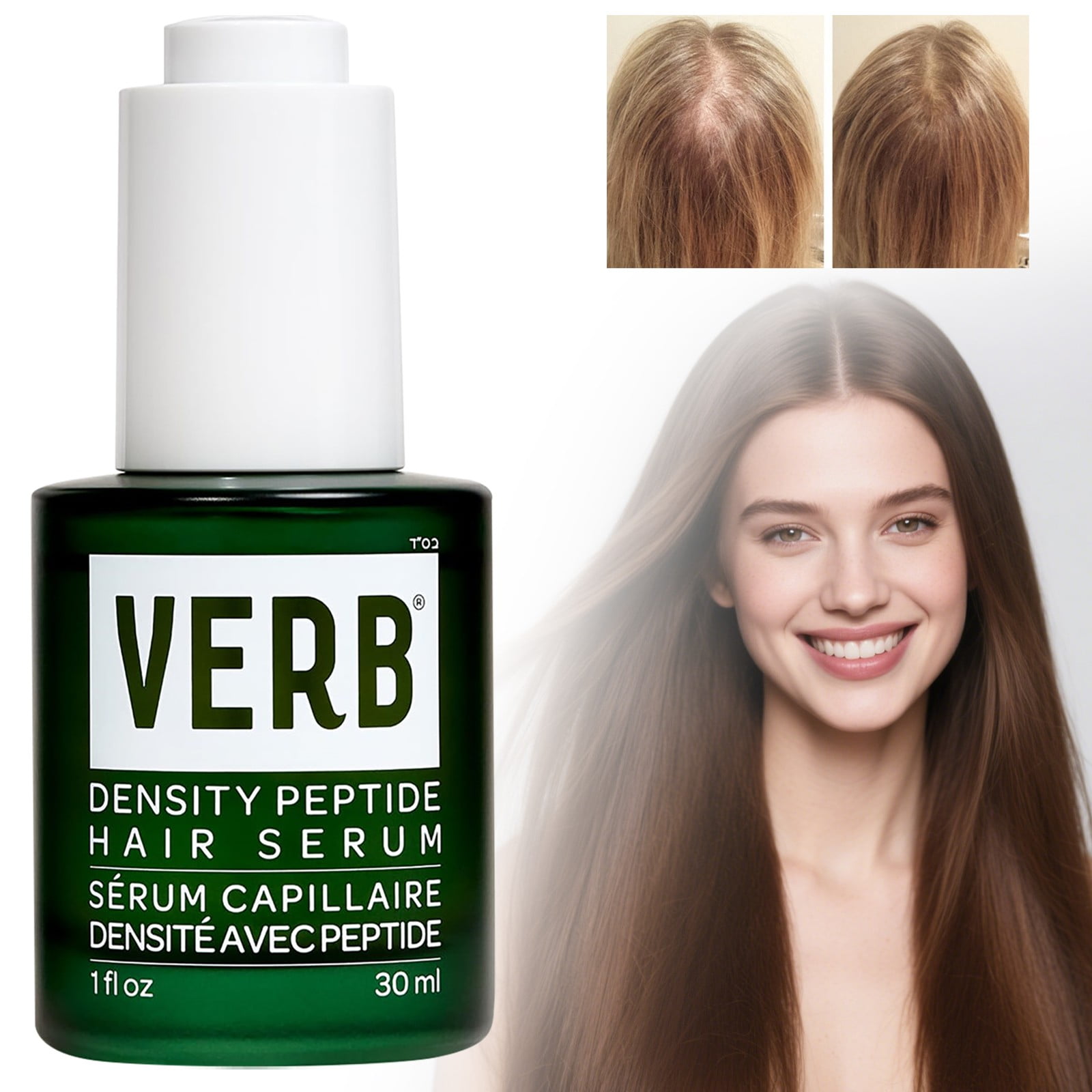 Density Peptide Serum,Reduce Signs of Shedding-No Parabens or Harmful ...