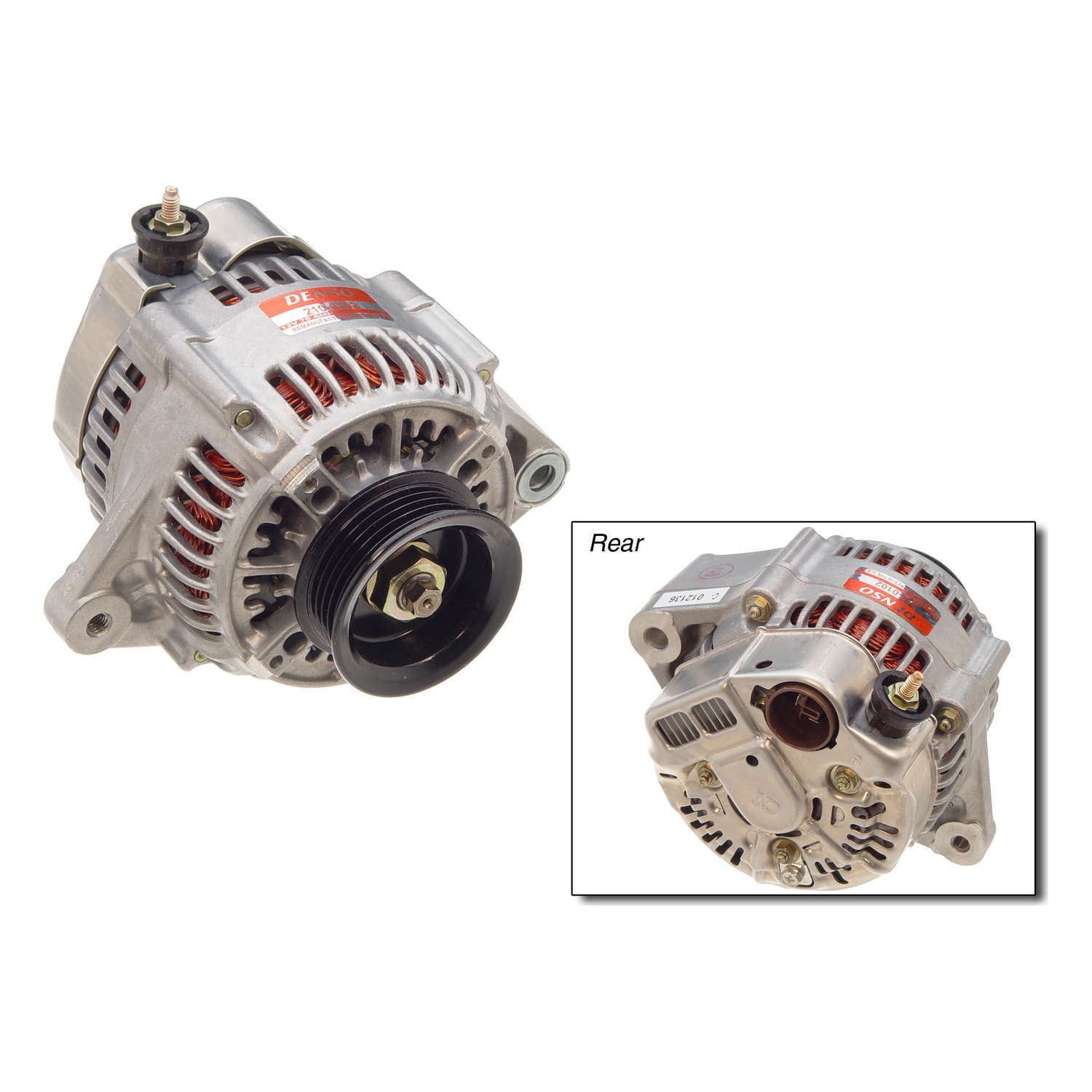 Denso First Time Fit - Reman Alternator, 70 Amp - Walmart.com