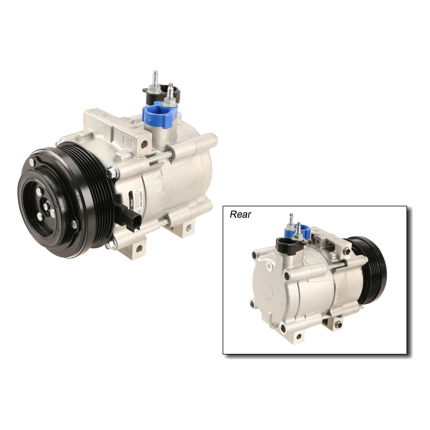 Denso New w/ Clutch A/C Compressor Fits select: 2006-2010 FORD EXPLORER ...