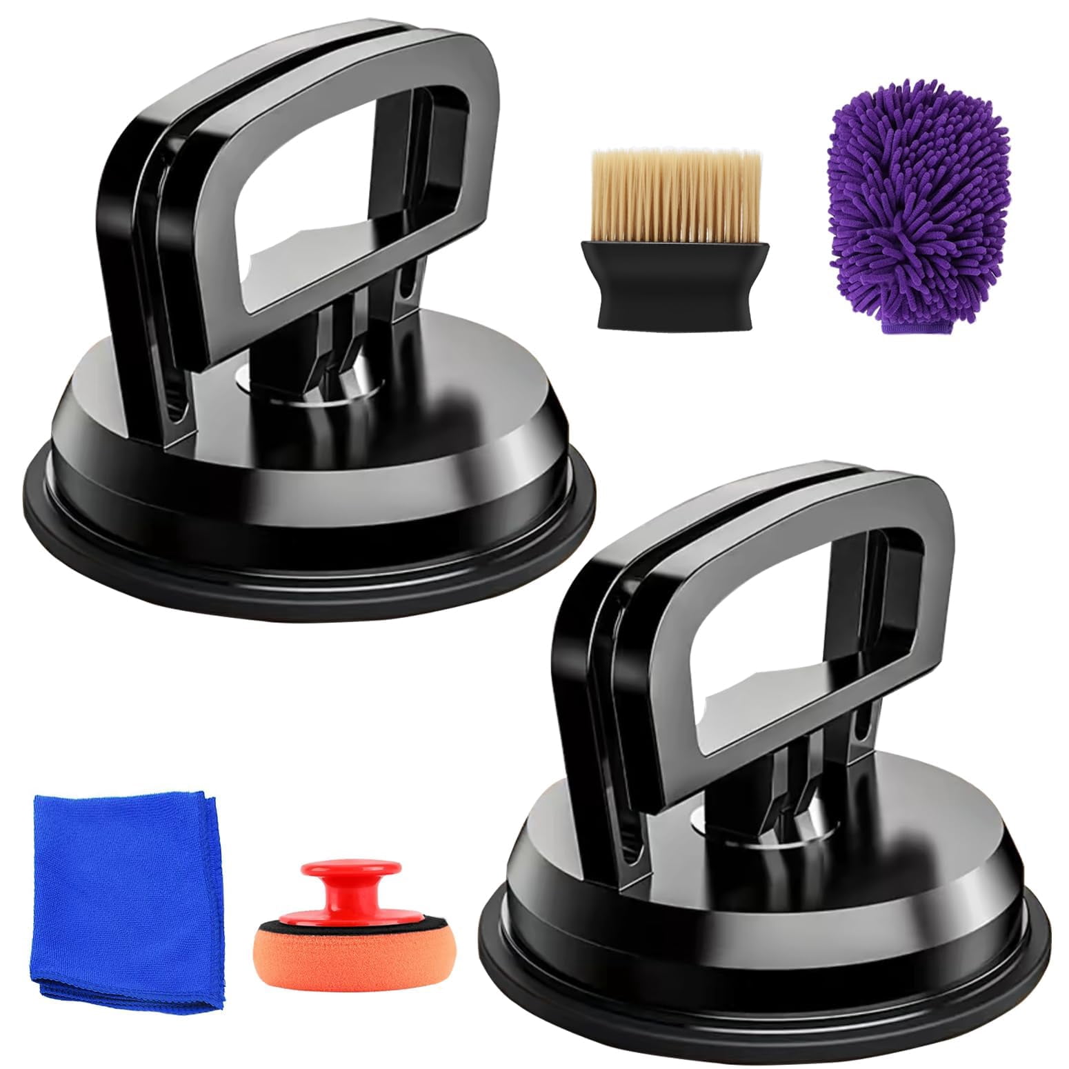Dent Puller,2 Large Dent Remover Tool for Car Duty Suction Cup Dent ...