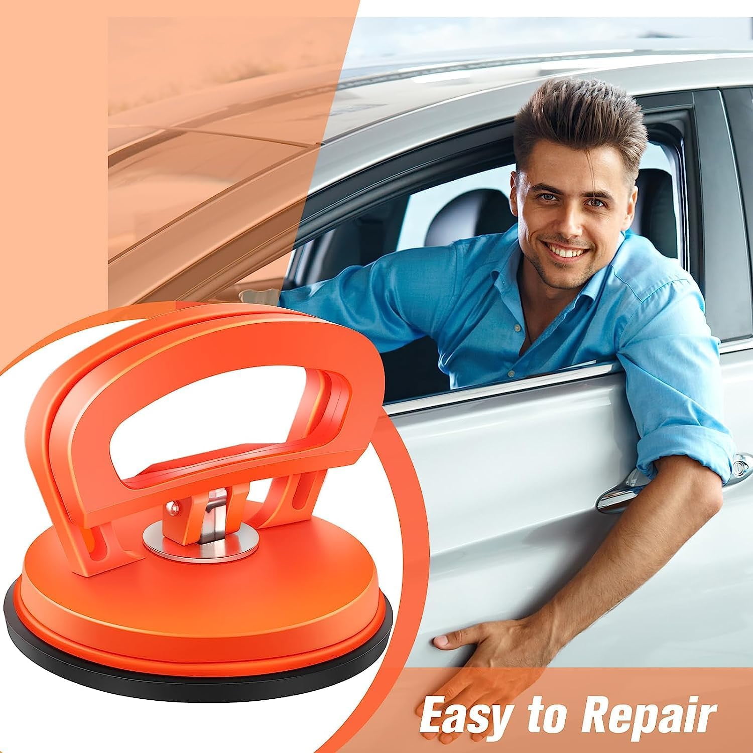 Dent Puller,2 Pack Car Dent Puller Dent Remover Tool Dent Removal Kit ...