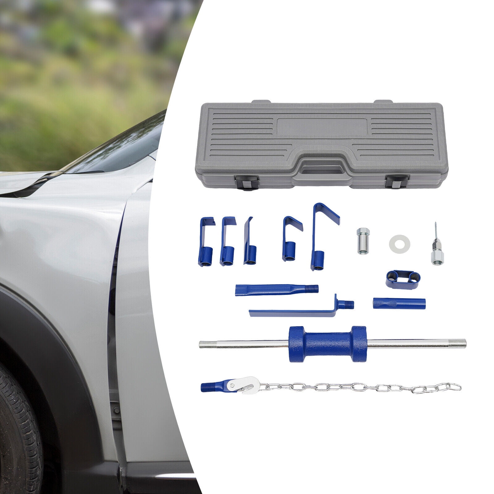 Dent Puller, Automotive Hammer Puller Frame Set, Slide Hammer Dent ...